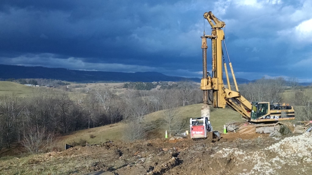 Drilled Shaft Foundation Equipment Caissons Shelly Foundations, Inc